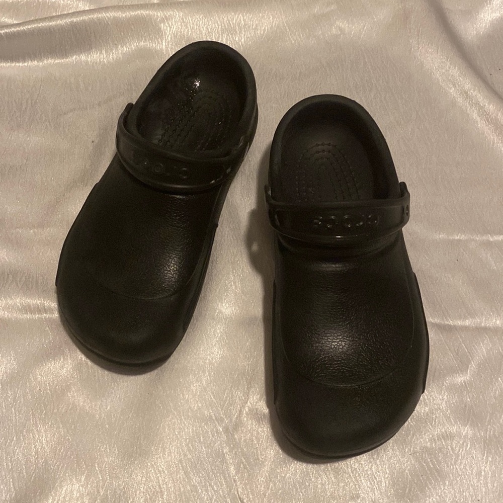 Crocs Close Black Kitchen Super Comfy Size 9 Men Wome… - Gem